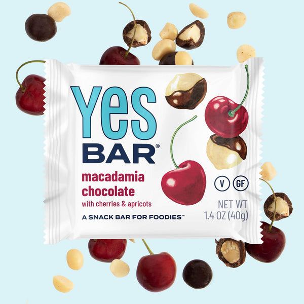Macadamia Nut Bar with Chocolate – Vegan & Paleo Snack - YES BAR®