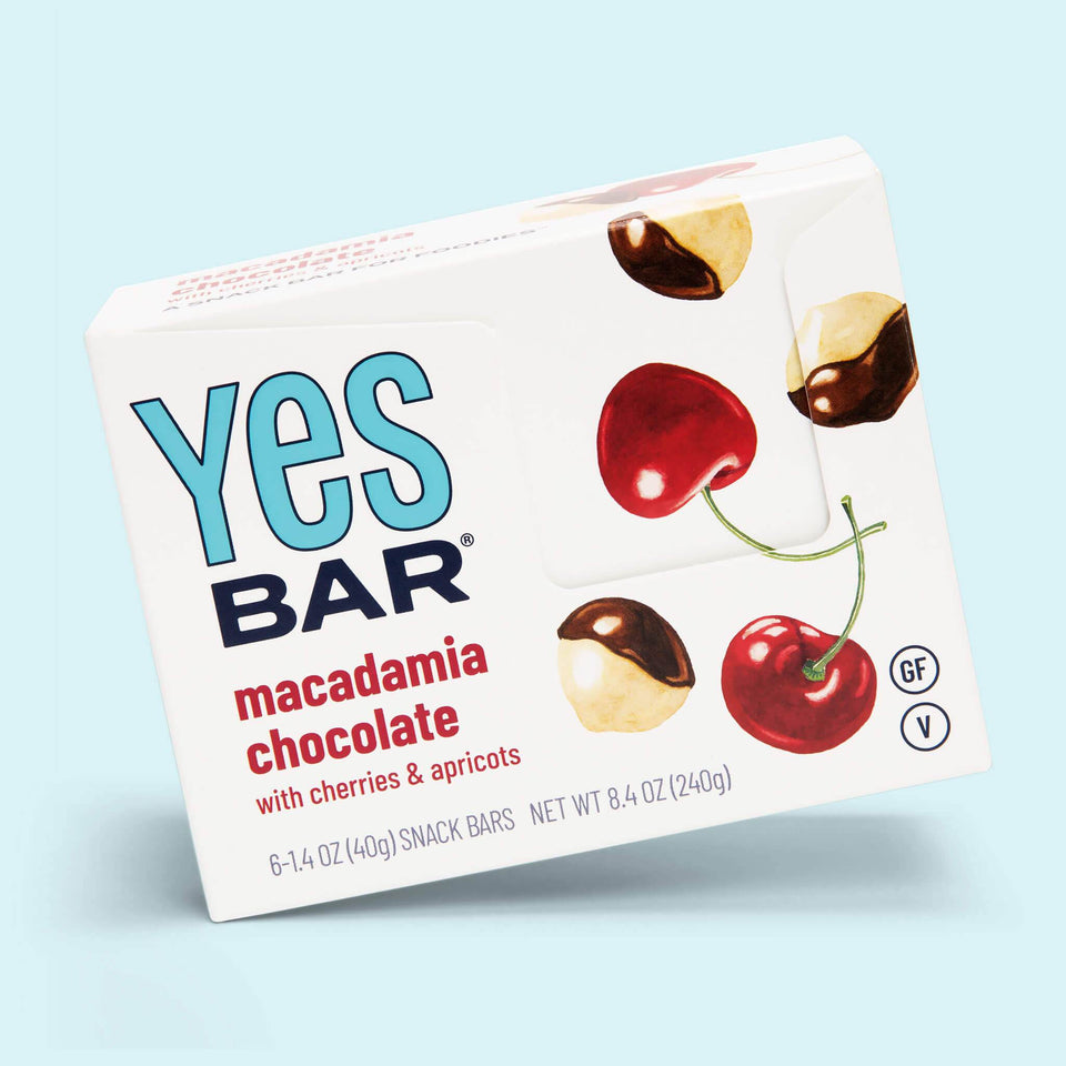 Macadamia Nut Bar with Chocolate – Vegan & Paleo Snack - YES BAR®